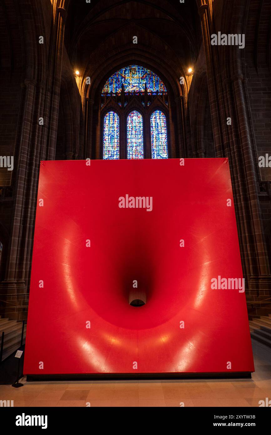 Anish Kapoor at Liverpool Cathedral. Monadic Singularity Stock Photo ...