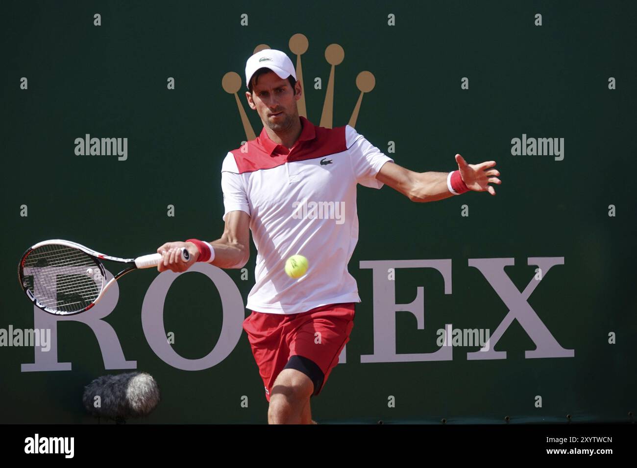 Serbian tennis player Novak Djokovic, Rolex Monte-Carlo Masters, men's ...