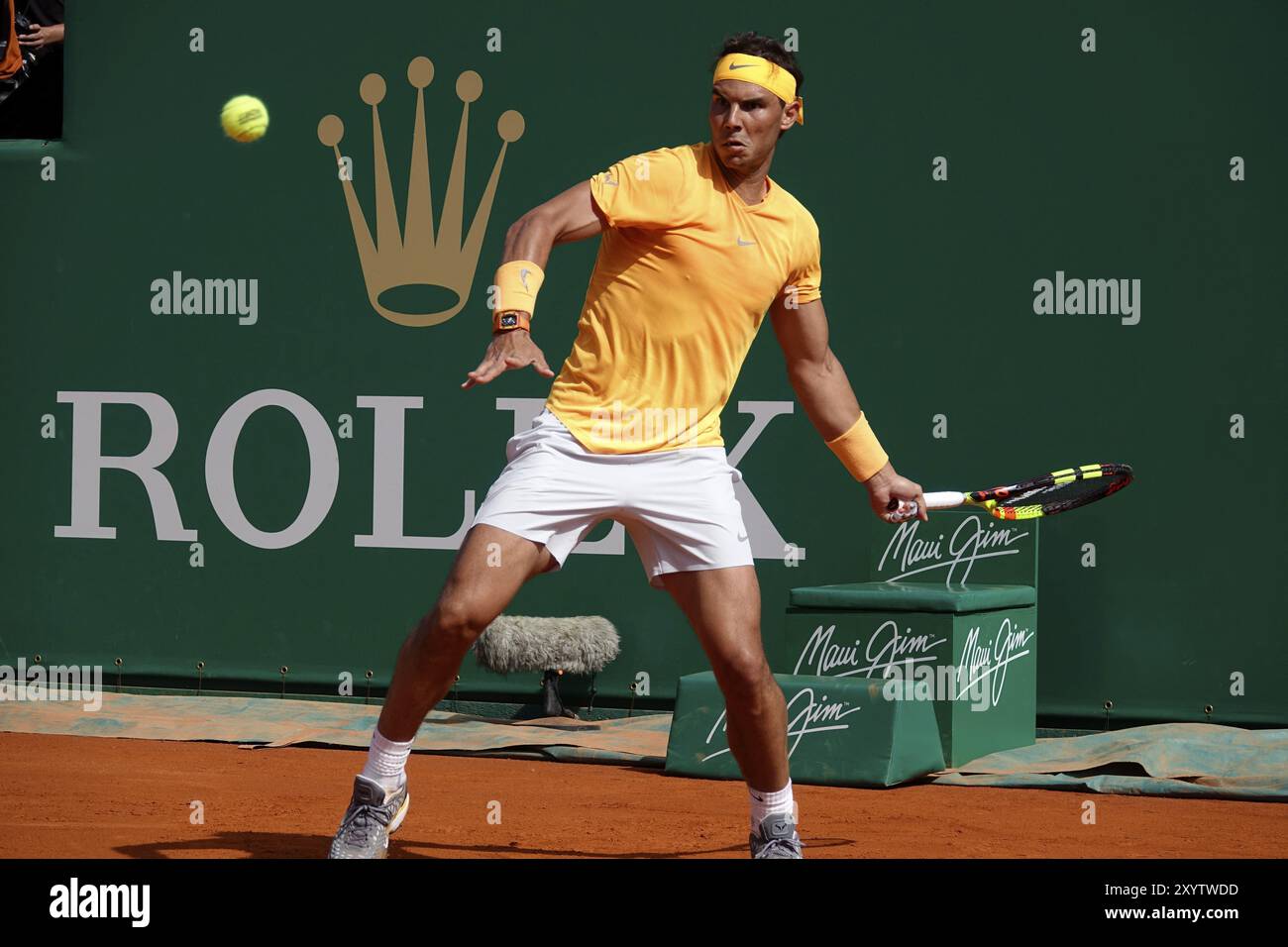 Spanish tennis player Rafael Nadal, Rolex Monte-Carlo Masters tennis ...