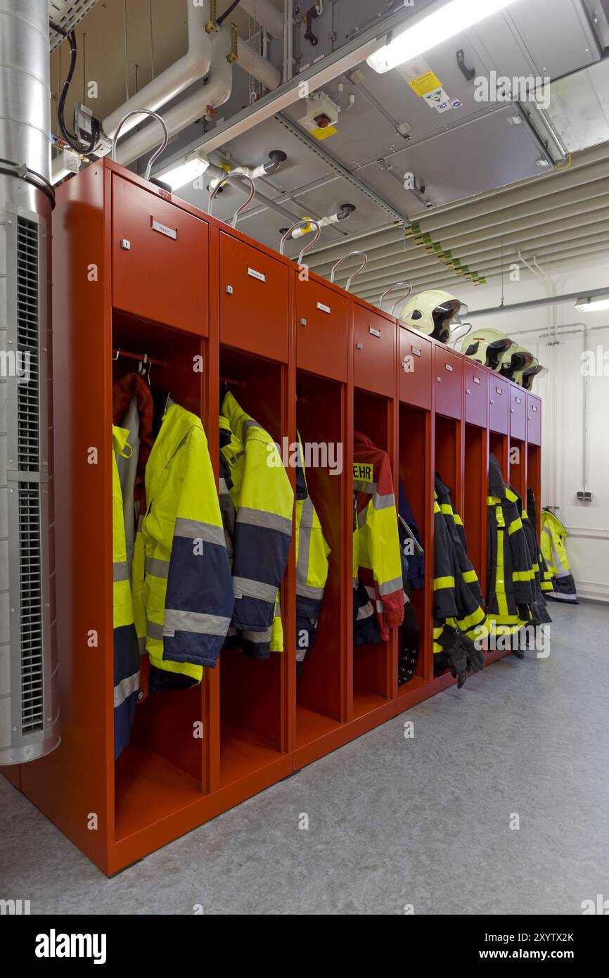 Lockers fire station hi-res stock photography and images - Alamy