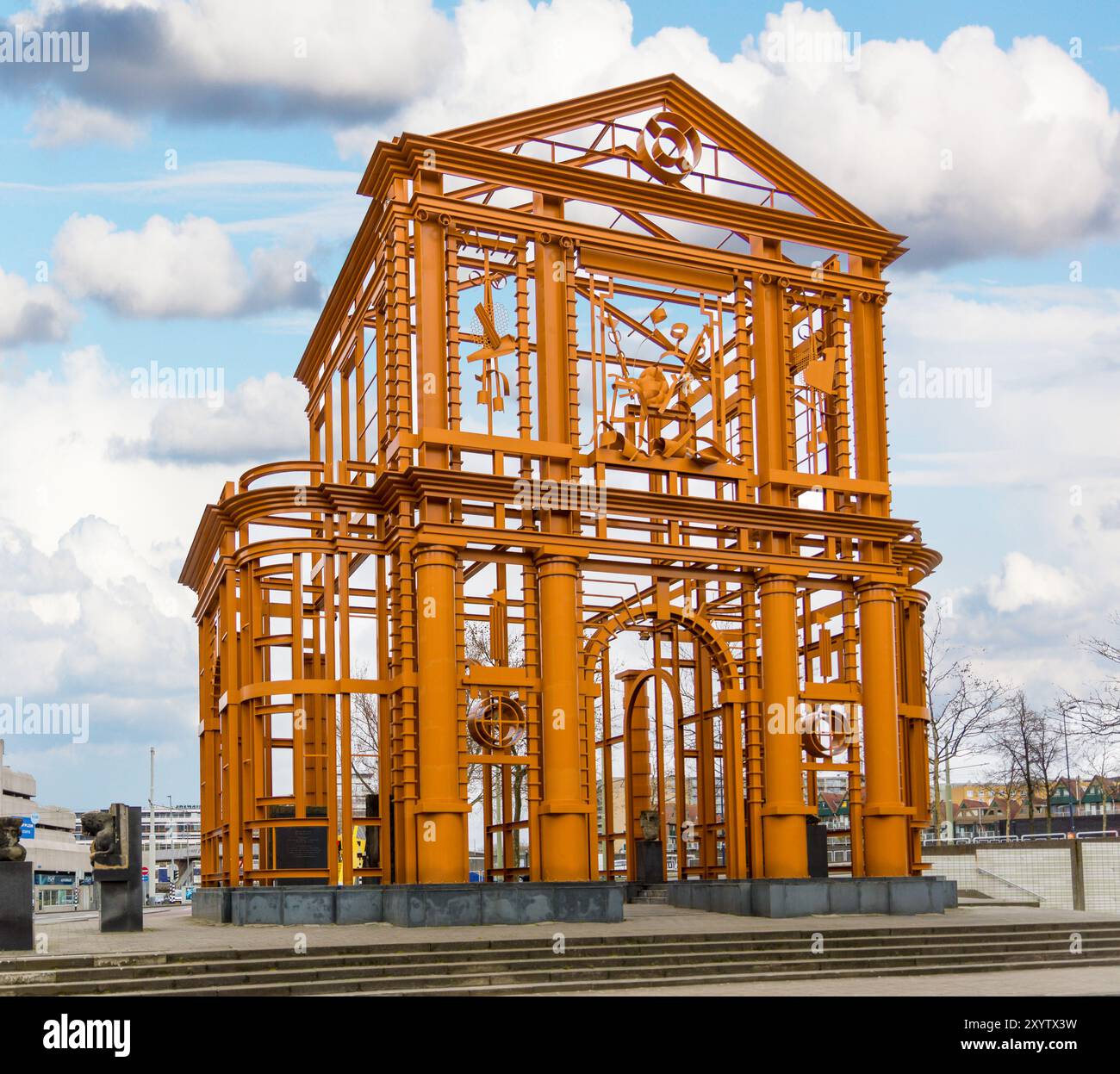 Delftse Poort was a city gate of Rotterdam, Netherlands Stock Photo - Alamy