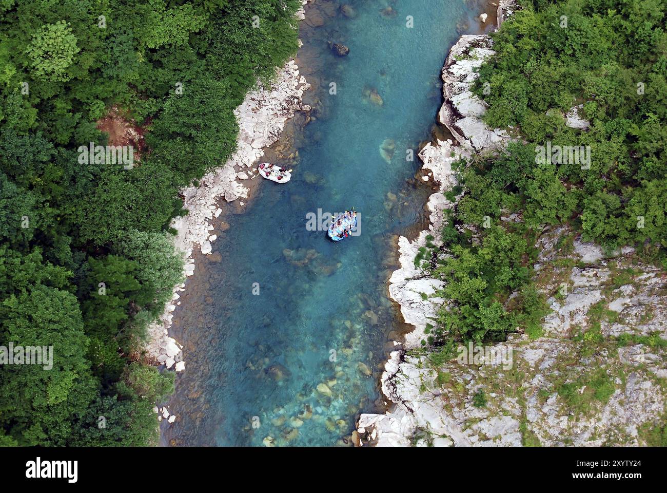 Aerial overhead shot stream water hi-res stock photography and images ...