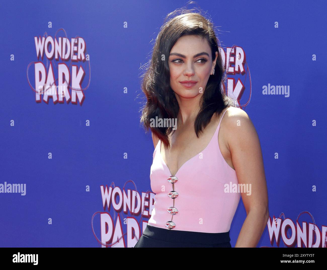 Mila Kunis at the World premiere of 'Wonder Park' held at the Regency ...