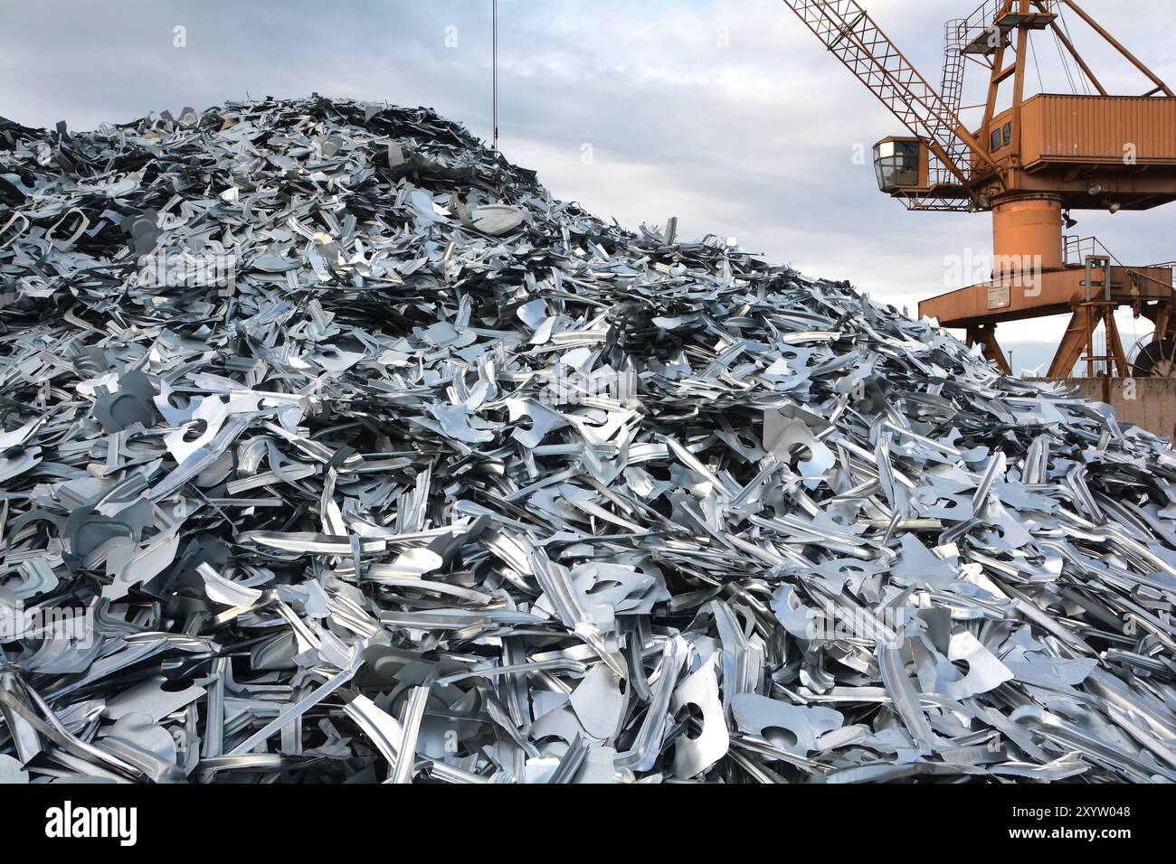 In a scrap yard Stock Photo - Alamy