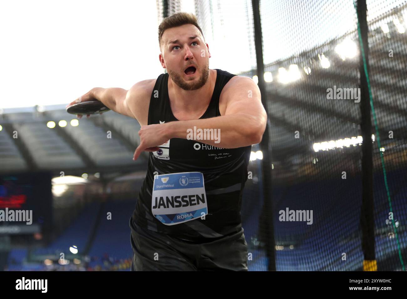 Rome, Italy 30.08.2024 : JANSSEN Henrik during DISCUS THROW MEN in ...
