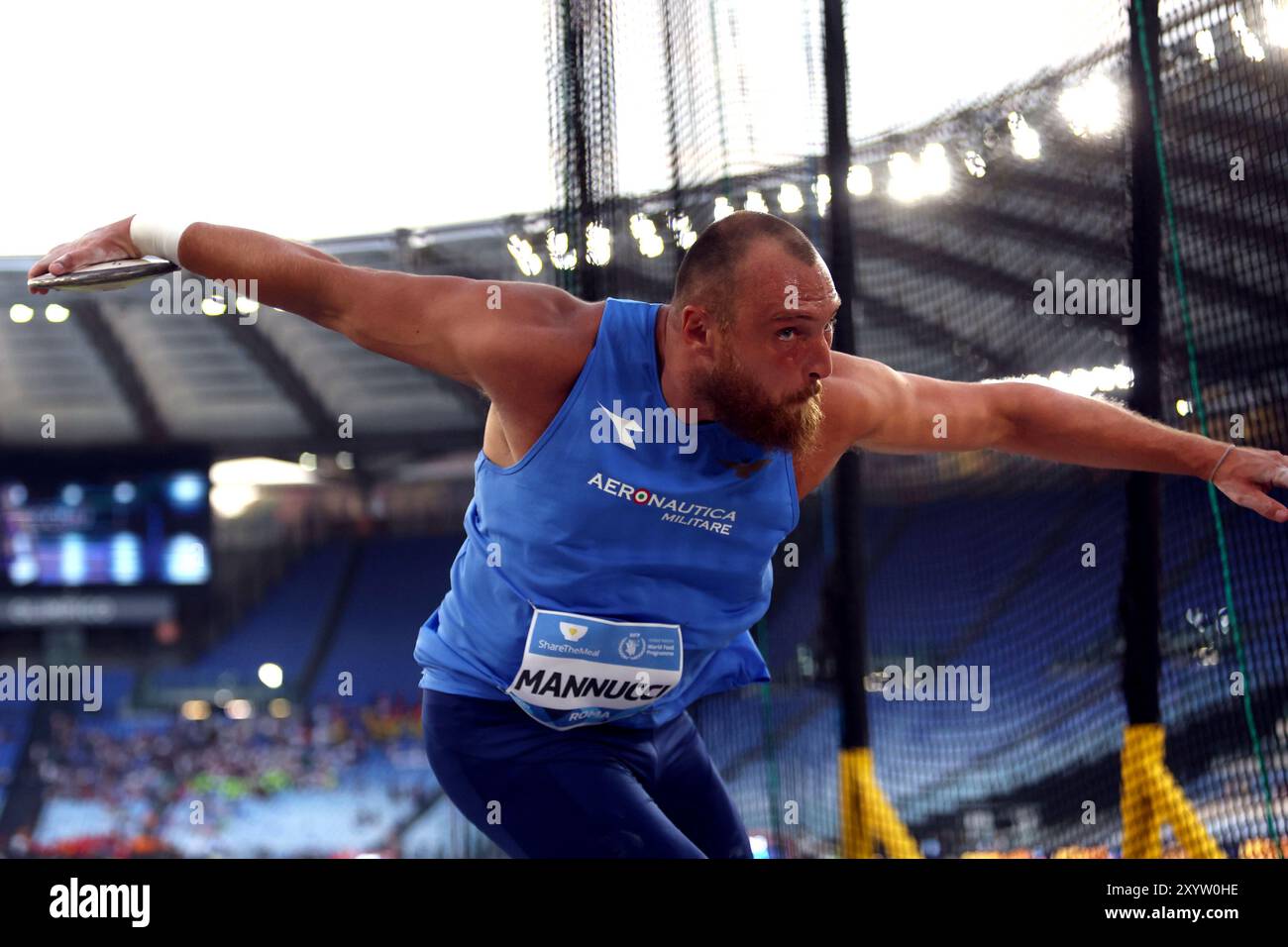 Rome, Italy 30.08.2024 : MANNUCCI Alessio during DISCUS THROW MEN in ...
