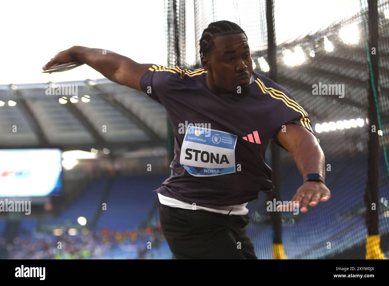 Rome, Italy 30.08.2024 : STONA Roje during DISCUS THROW MEN in athletic ...