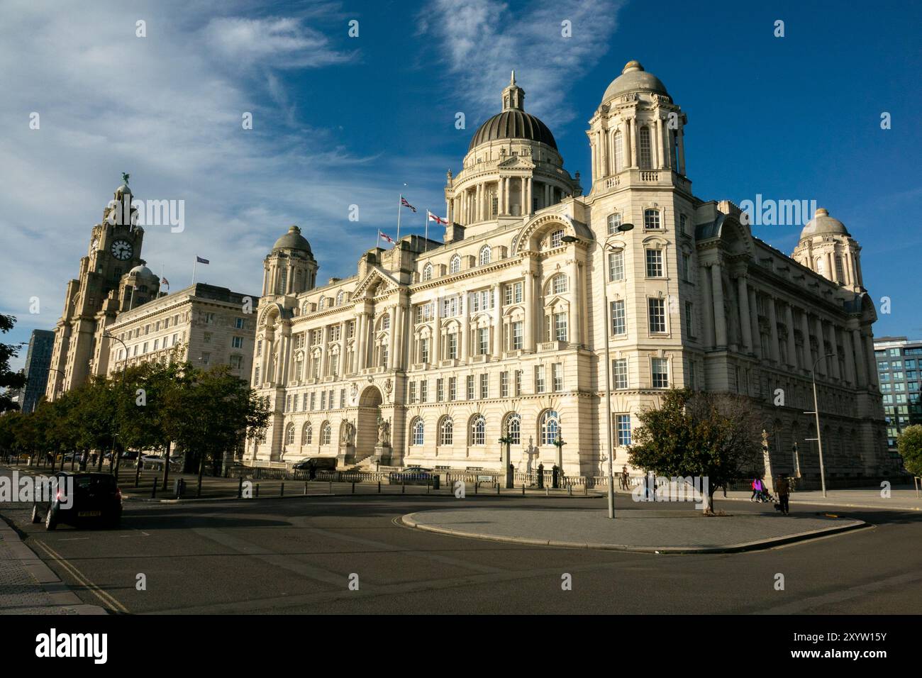 The Port Of Liverpool Building Stock Photo - Alamy
