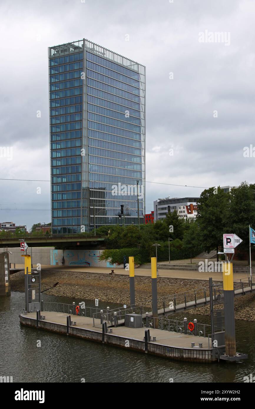 The new Weser Tower, Bremen Stock Photo - Alamy