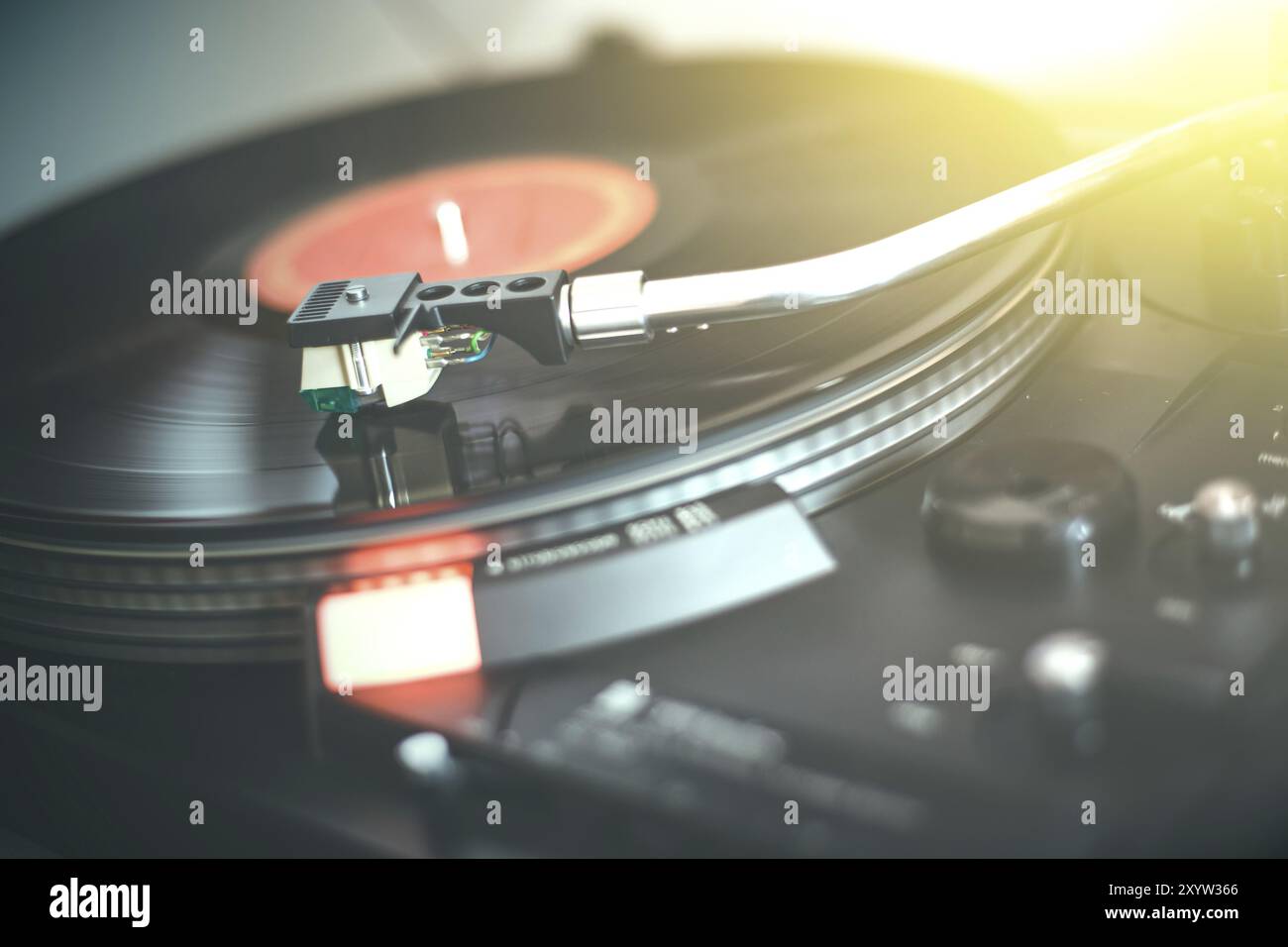 Close up old empty record hi-res stock photography and images - Alamy
