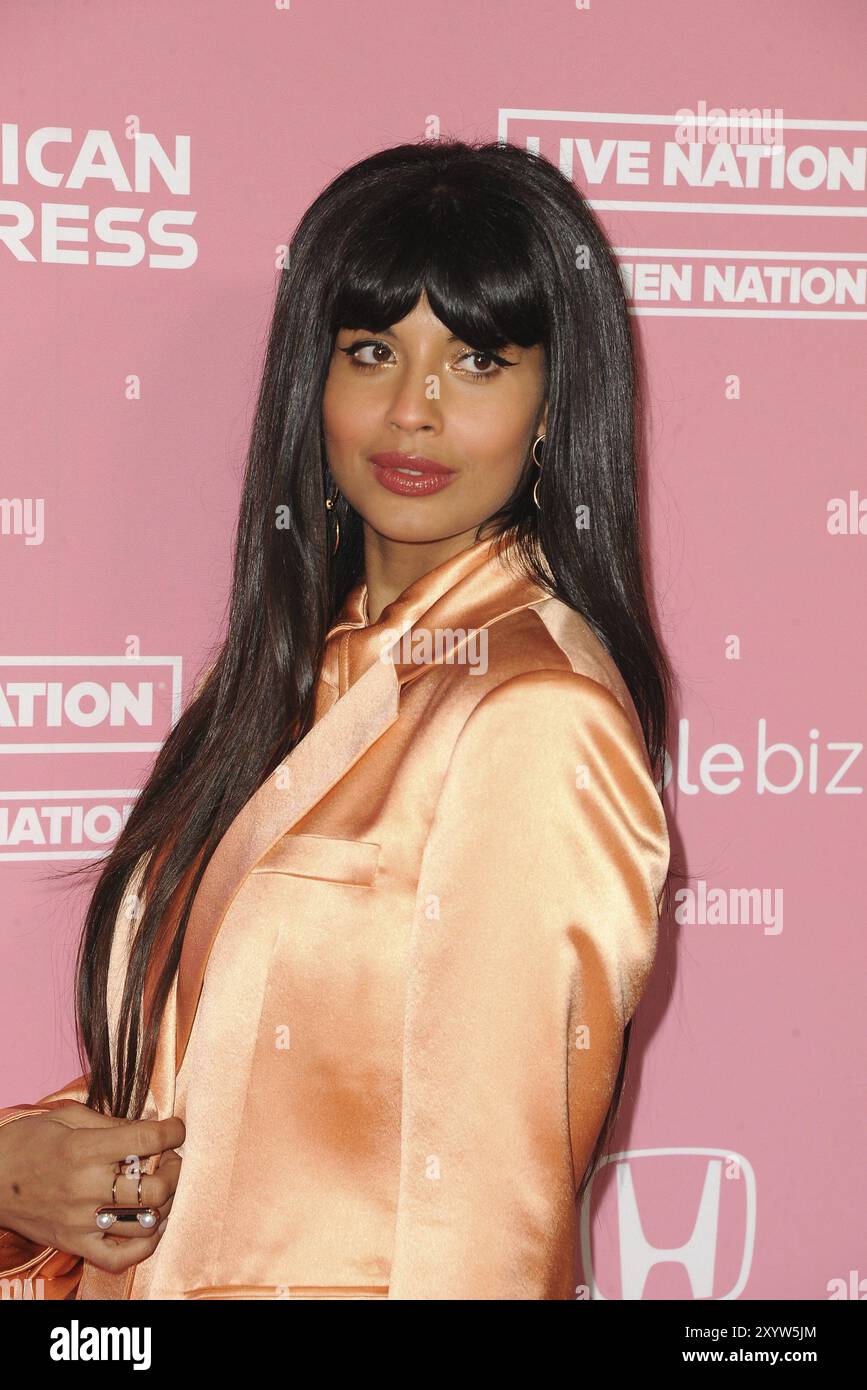 Jameela Jamil at the 2019 Billboard Women In Music held at the ...