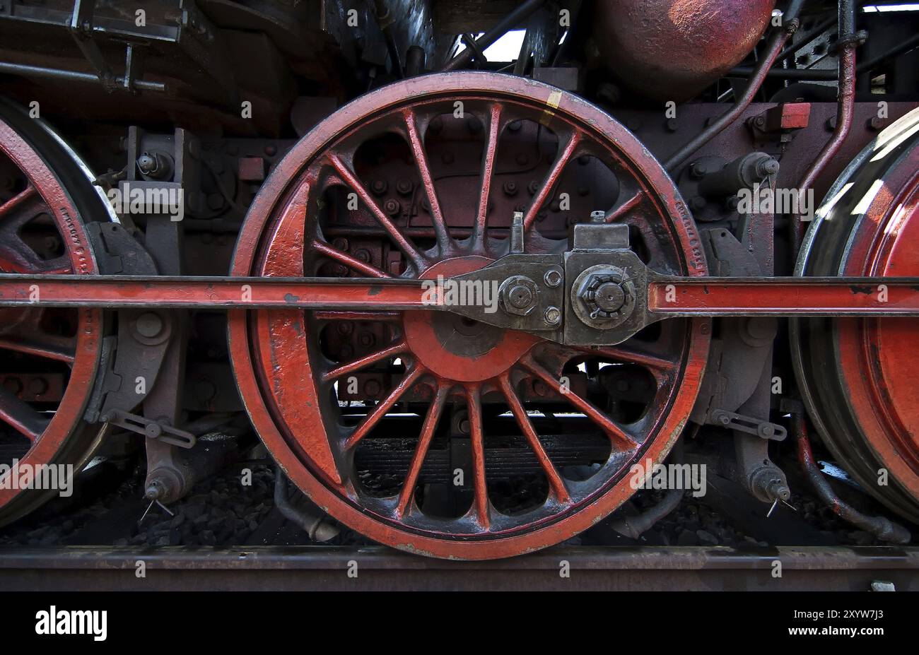 Steam locomotives were the first self-propelled, mechanically driven ...