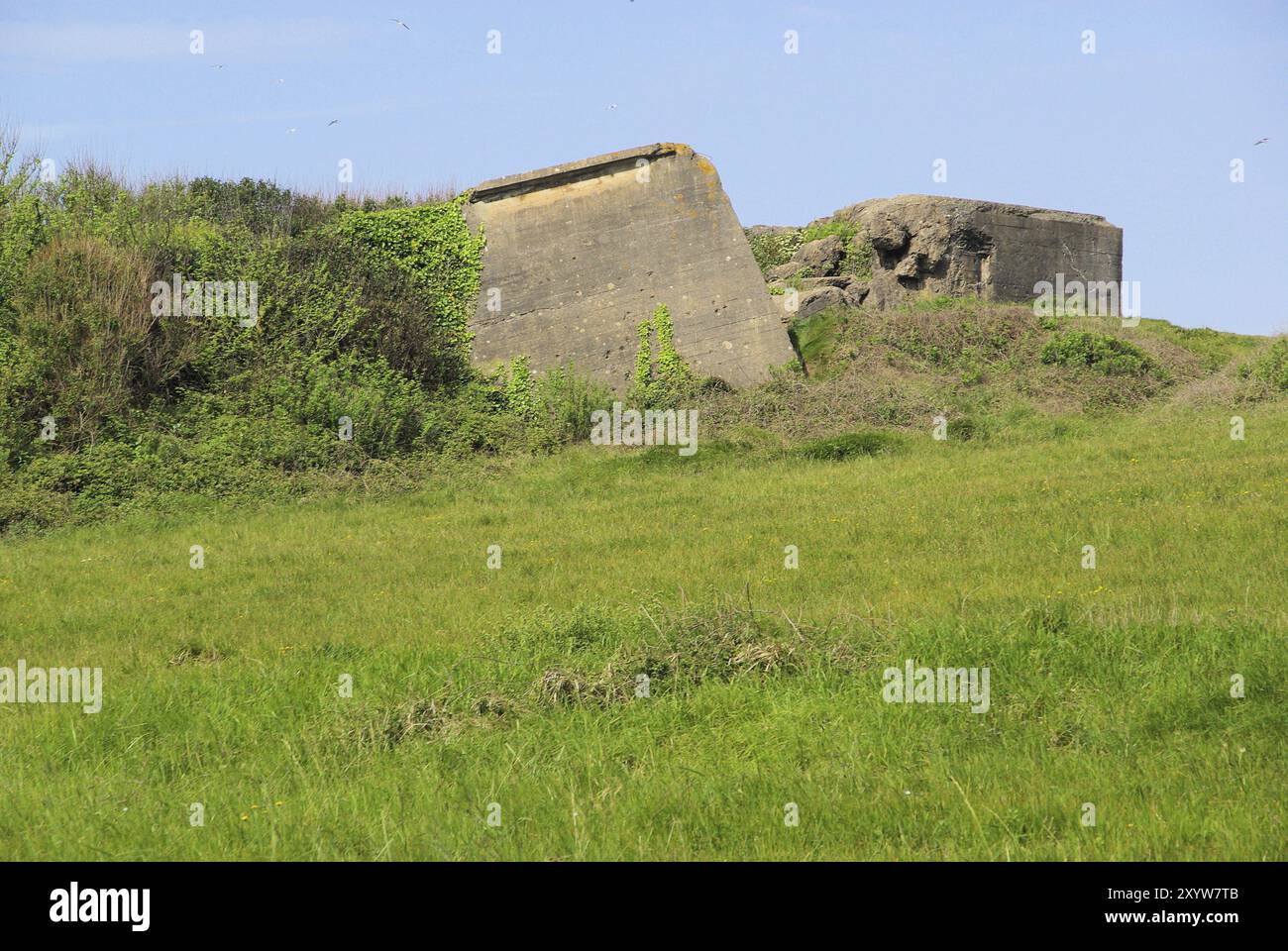 Atlantic Wall Bunker, Atlantic Wall Bunker 01 Stock Photo - Alamy