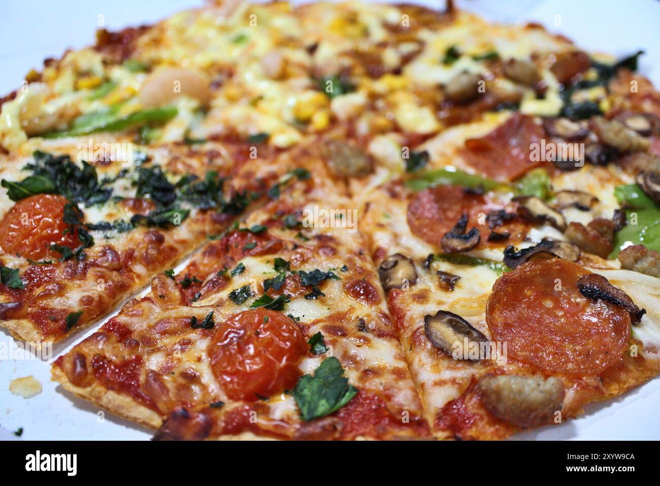 Delivery pizza in Tokyo, Japan Stock Photo - Alamy