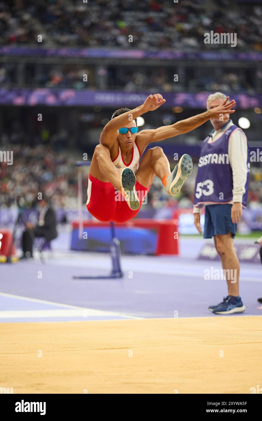 30th August, 2024, Paris, France. Joan Munar Martinez of Spain in the ...