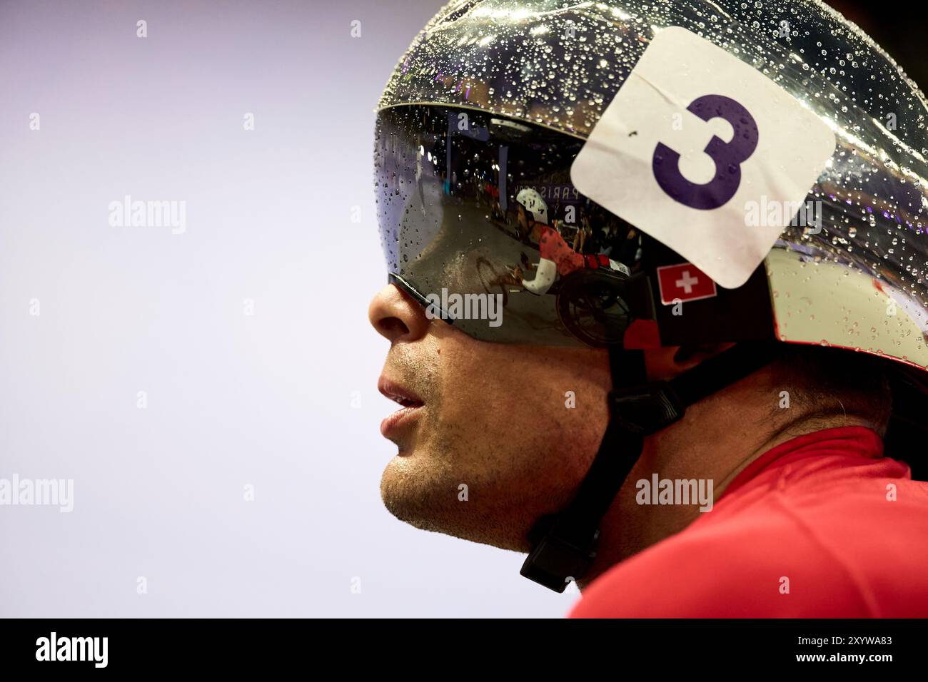 29th August, 2024, Paris, France. HUG Marcel of Switzerland, LAKATOS ...