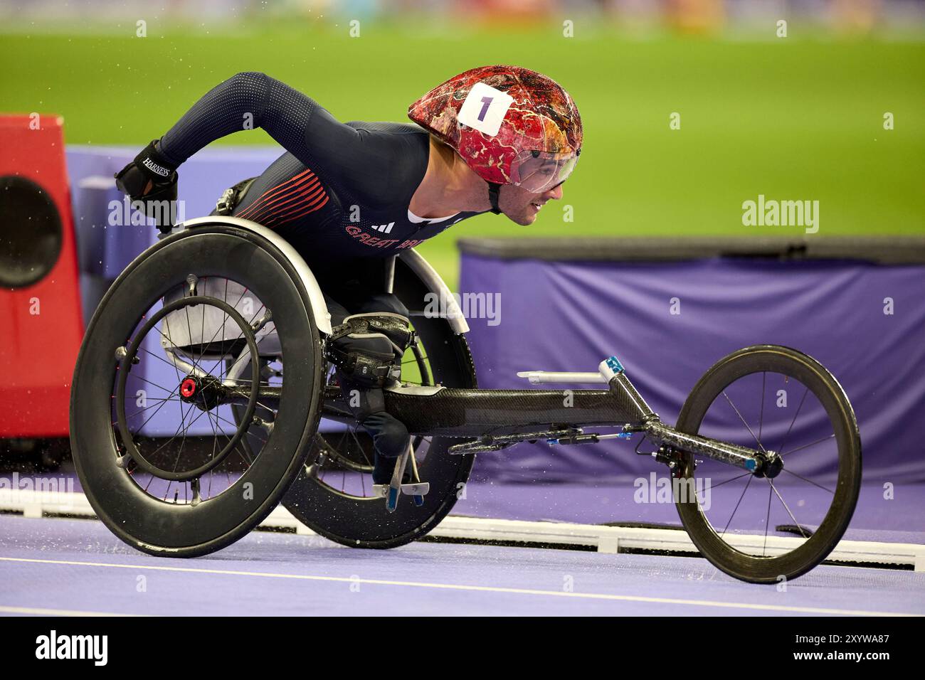 29th August, 2024, Paris, France. HUG Marcel of Switzerland, LAKATOS ...