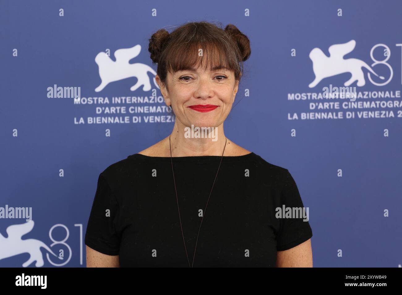 Venice, Italy, 31st August, 2024. Director Paola Randi at the photo ...