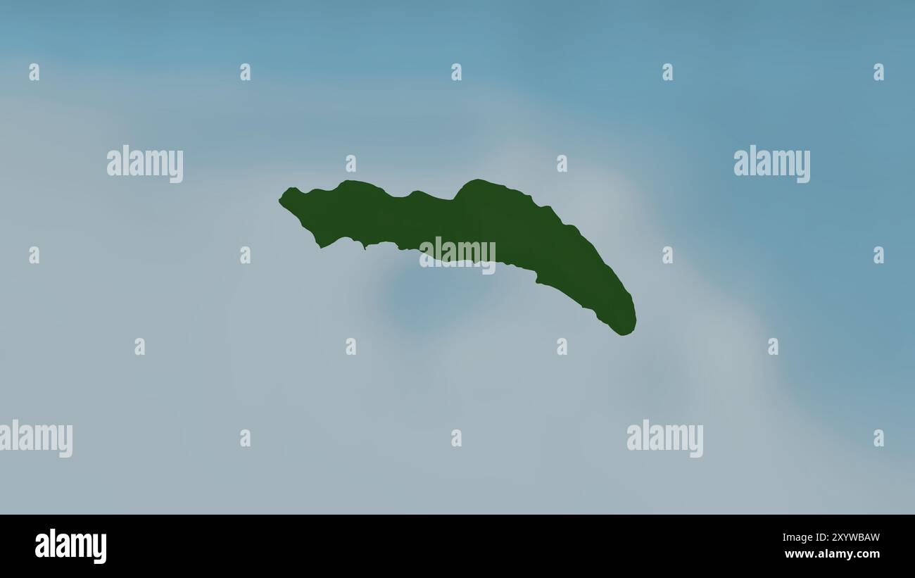 Island anegada map hi-res stock photography and images - Alamy