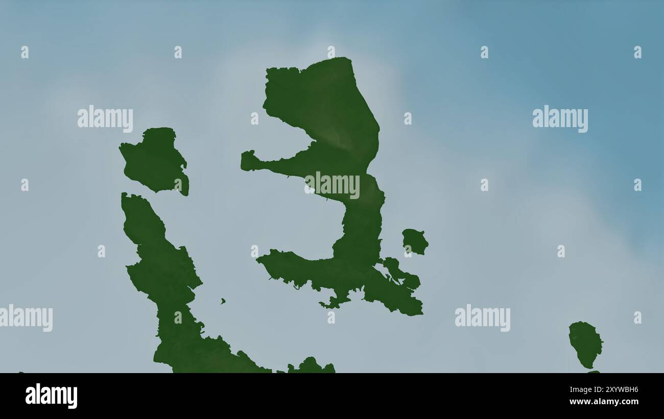 Bastimentos island map hi-res stock photography and images - Alamy