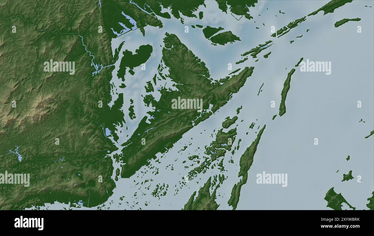 Bau bau outline map hi-res stock photography and images - Alamy