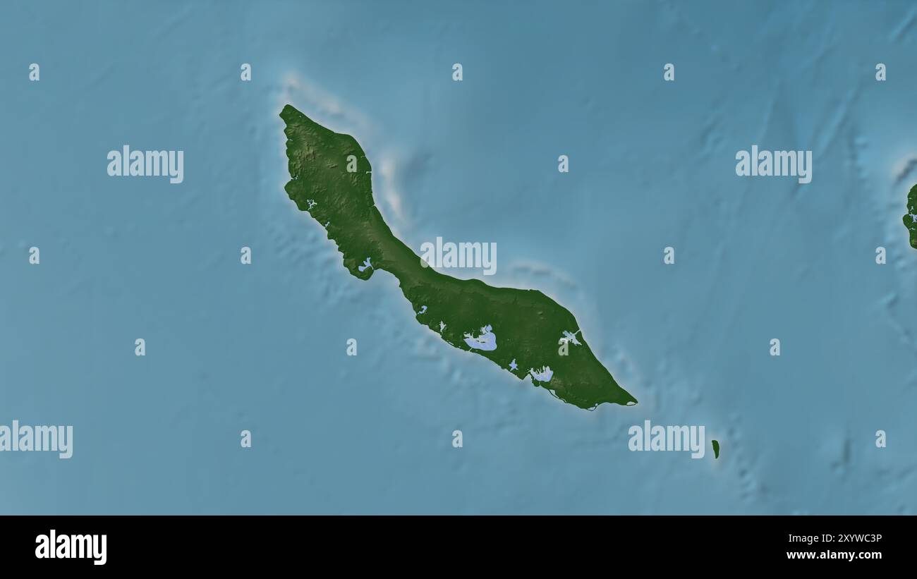 Curazao map hi-res stock photography and images - Alamy