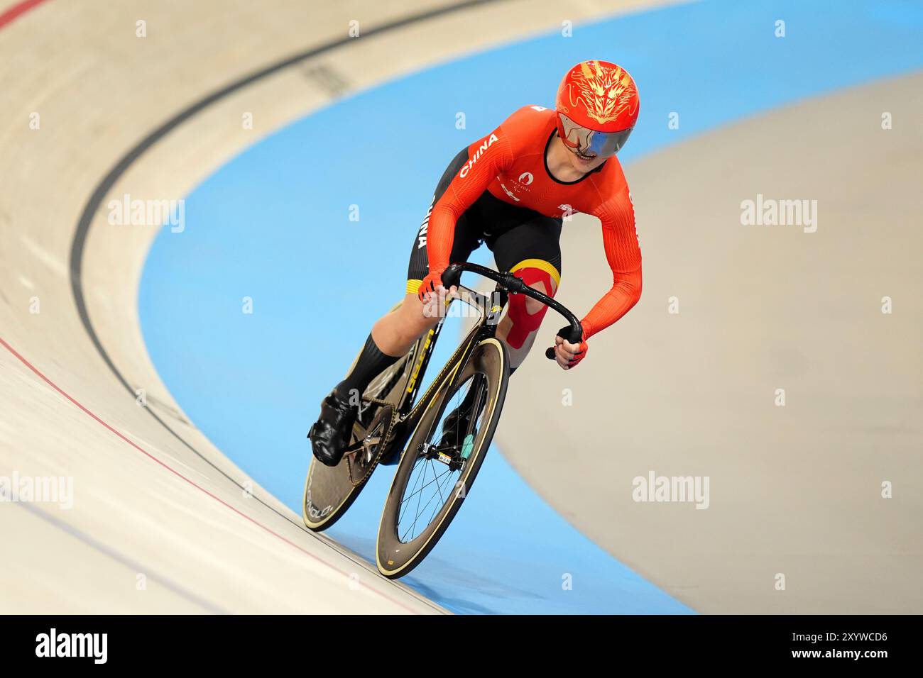 China's Xiaomei Wang during the Women's C1-3 500m Time Trial at the ...