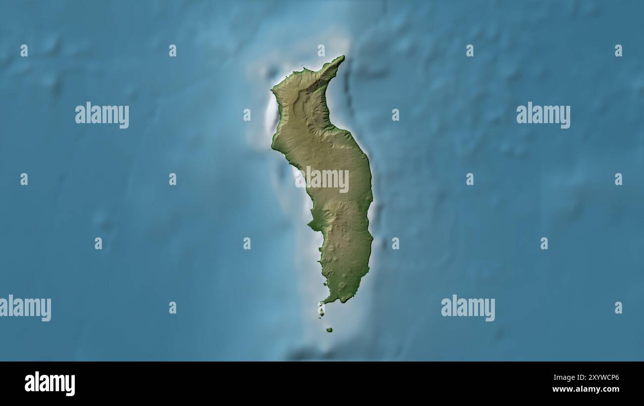 Isla guadalupe map hi-res stock photography and images - Alamy