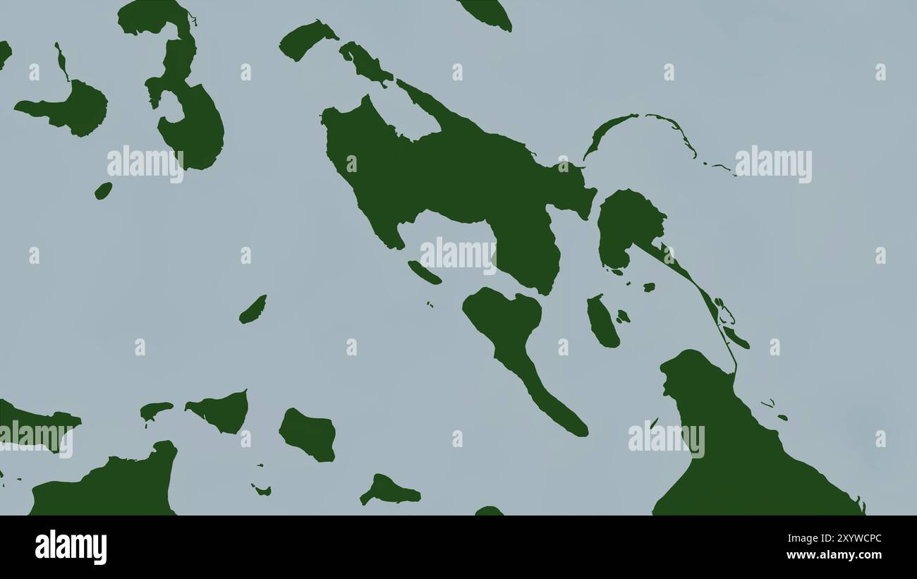 Halib Island in the Red Sea on a colored elevation map Stock Photo - Alamy