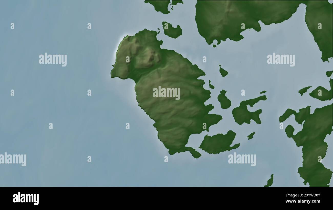 Map of hoy hi-res stock photography and images - Alamy