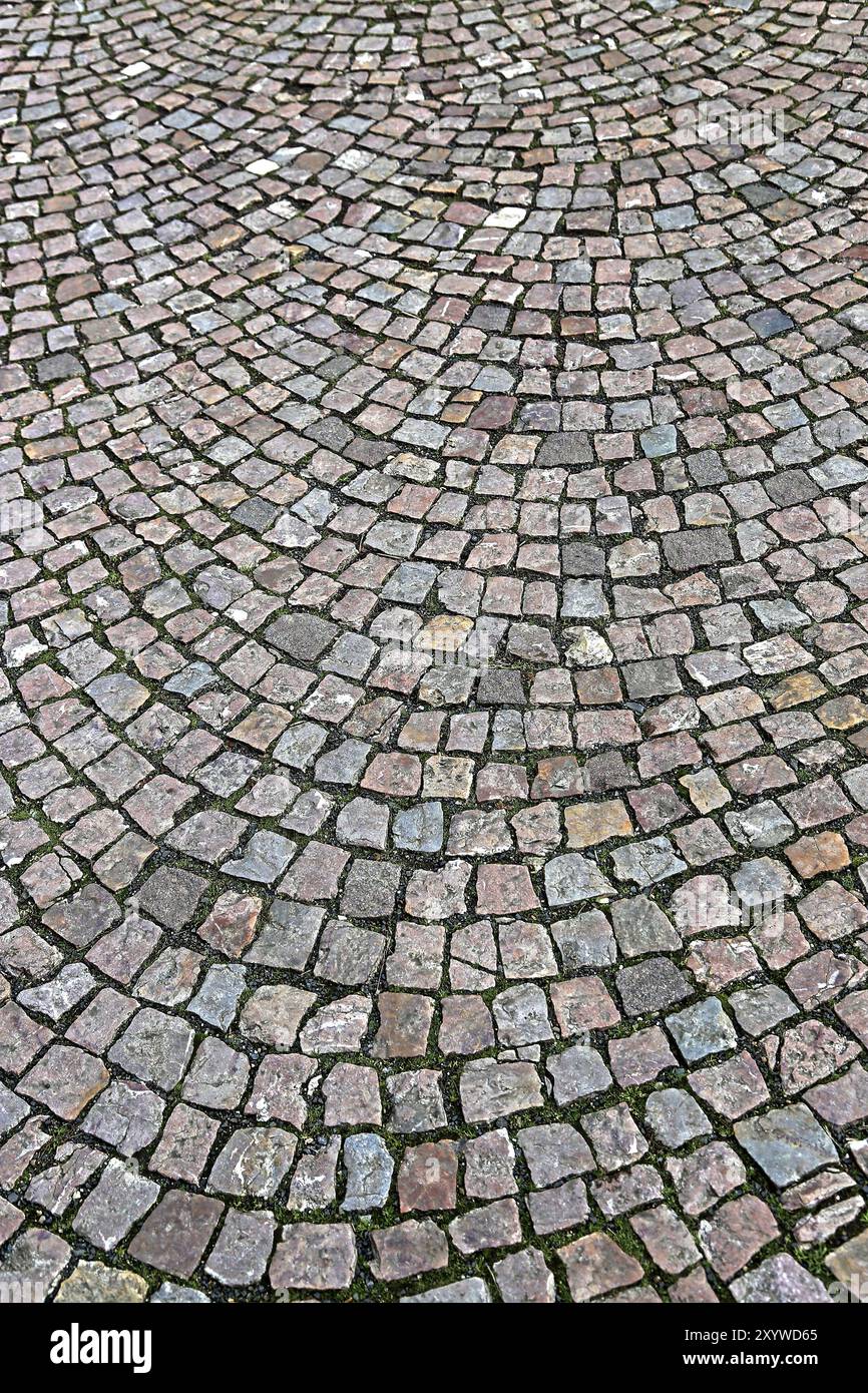 Pavement paved pebbles street stone hi-res stock photography and images ...