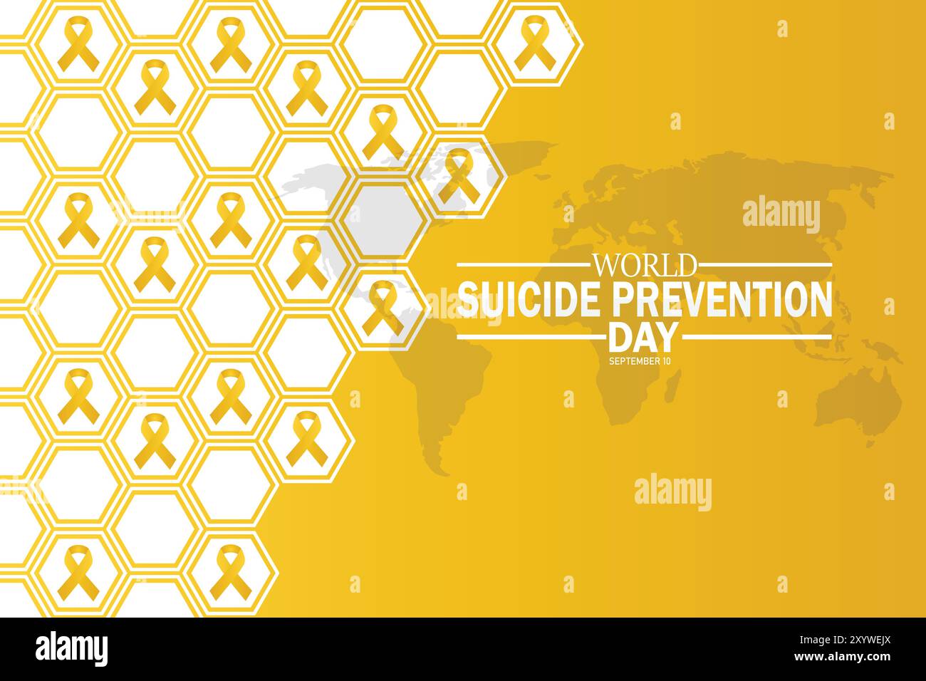 World Suicide Prevention Day wallpaper with shapes and typography ...