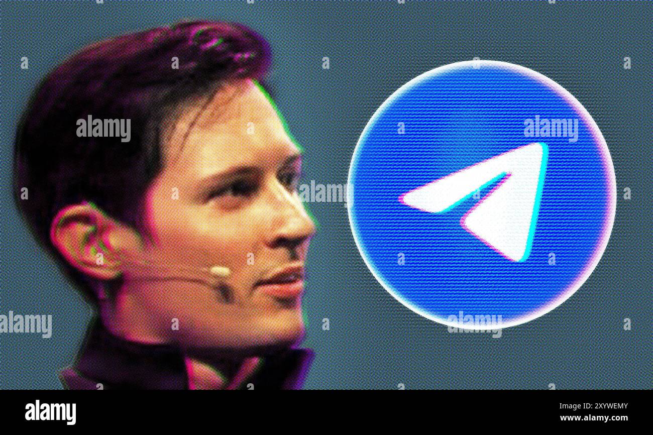 Ukraine, August 31, 2024: in this photo there is the logo of the ...