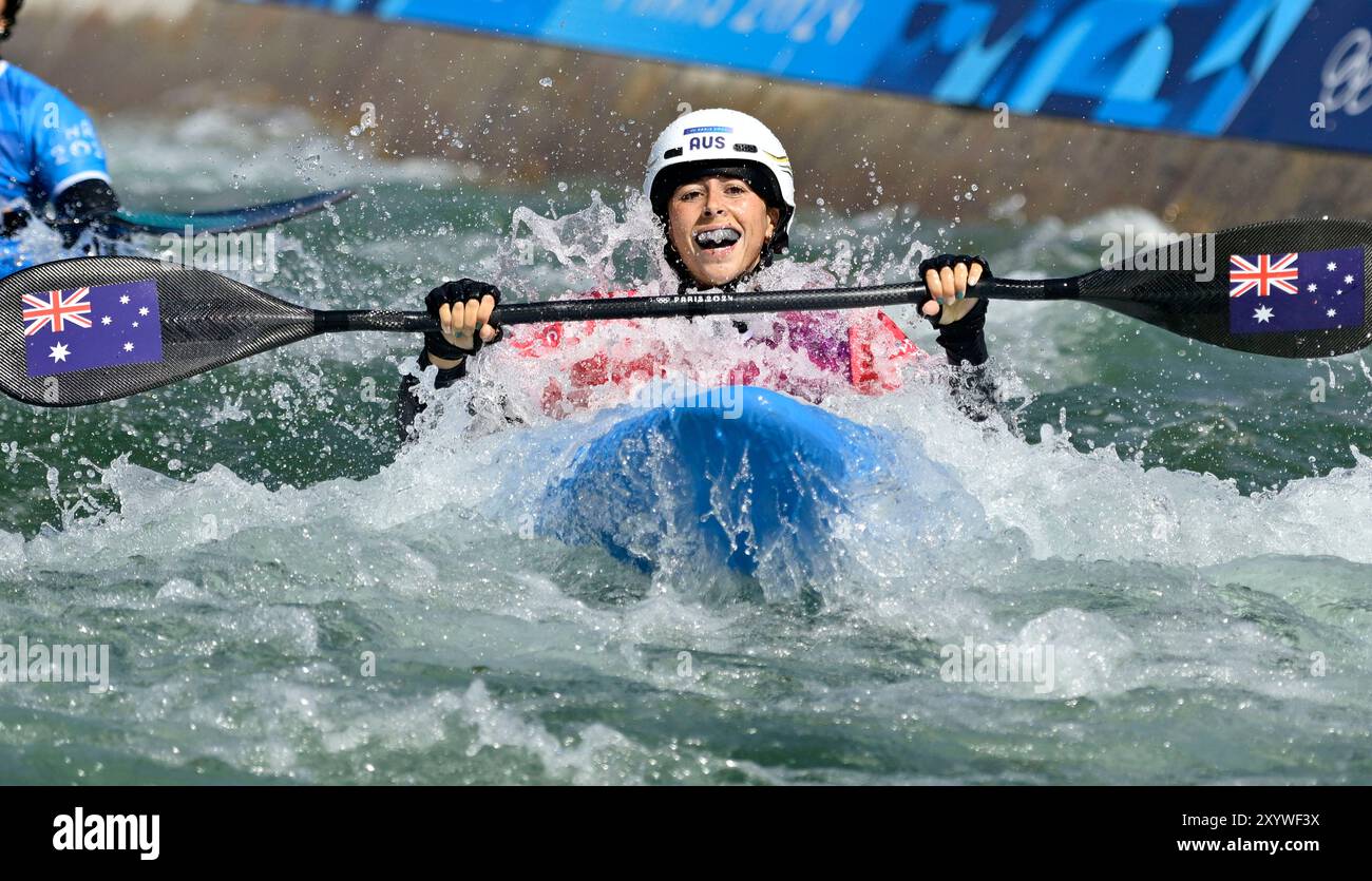 Paris, France. 05th Aug, 2024. Paris 2024 Olympic Games. Kayak Cross ...