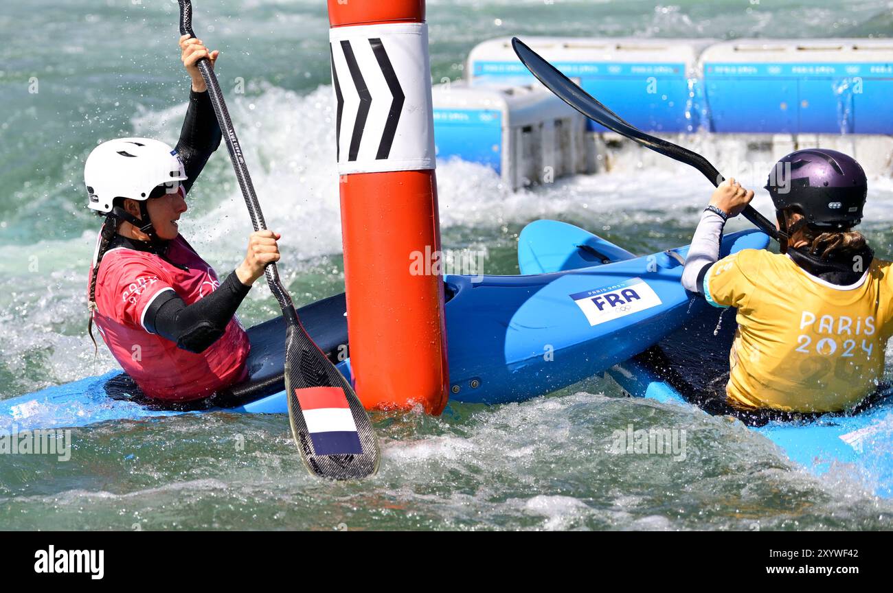 Paris, France. 05th Aug, 2024. Paris 2024 Olympic Games. Kayak Cross ...