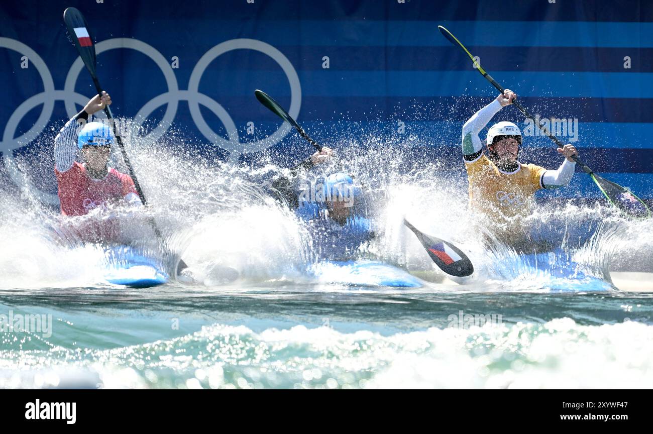 Paris, France. 05th Aug, 2024. Paris 2024 Olympic Games. Kayak Cross ...