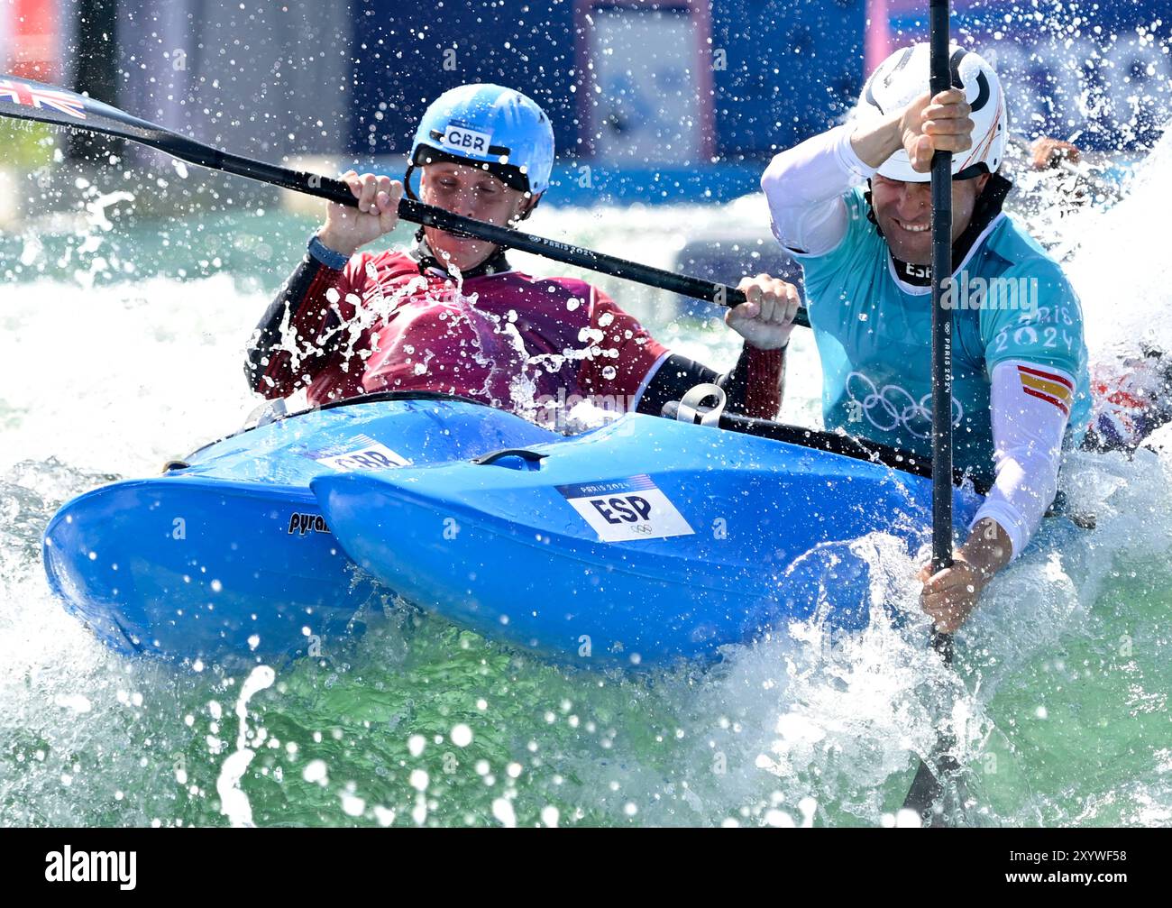 Paris, France. 05th Aug, 2024. Paris 2024 Olympic Games. Kayak Cross ...