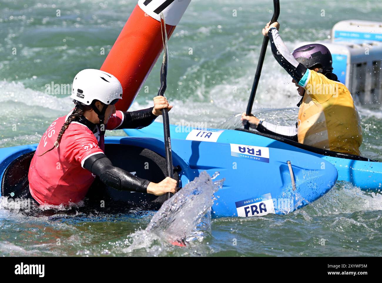 Paris, France. 05th Aug, 2024. Paris 2024 Olympic Games. Kayak Cross ...