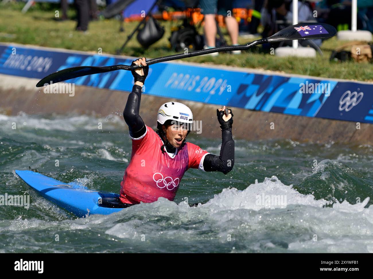 Paris, France. 05th Aug, 2024. Paris 2024 Olympic Games. Kayak Cross ...