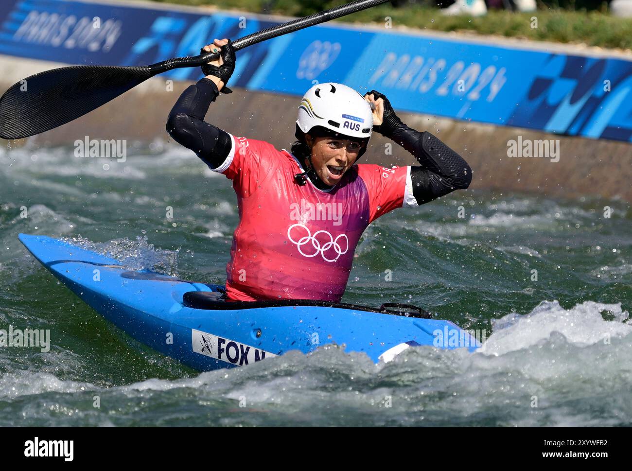 Paris, France. 05th Aug, 2024. Paris 2024 Olympic Games. Kayak Cross ...