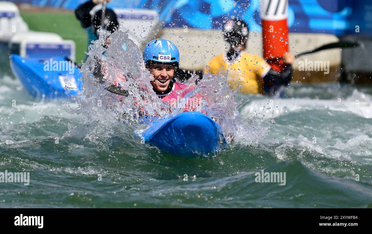 Paris, France. 05th Aug, 2024. Paris 2024 Olympic Games. Kayak Cross ...