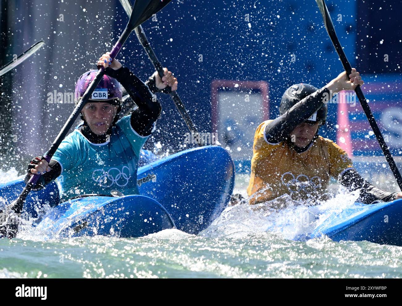 Paris, France. 05th Aug, 2024. Paris 2024 Olympic Games. Kayak Cross ...