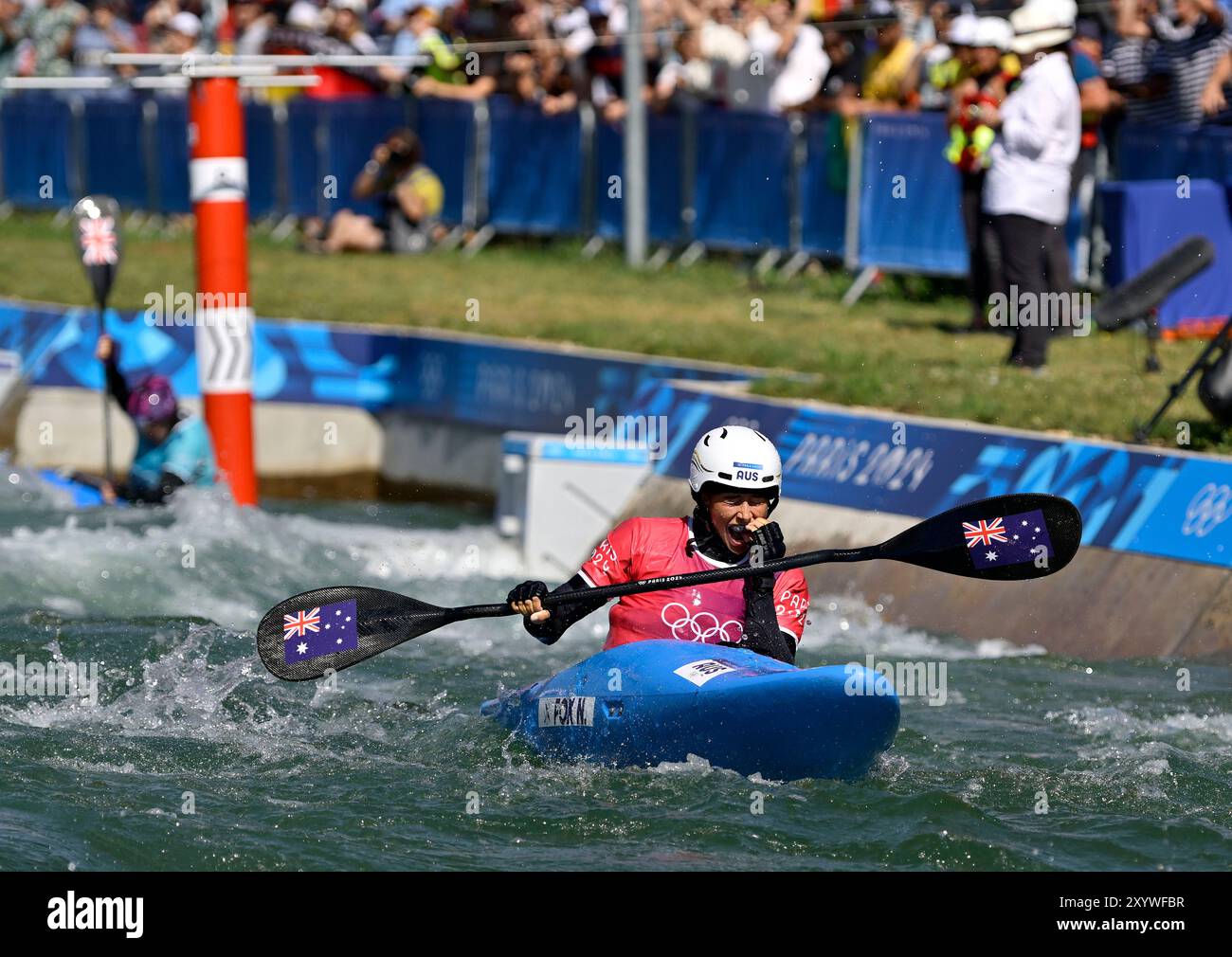 Paris, France. 05th Aug, 2024. Paris 2024 Olympic Games. Kayak Cross ...