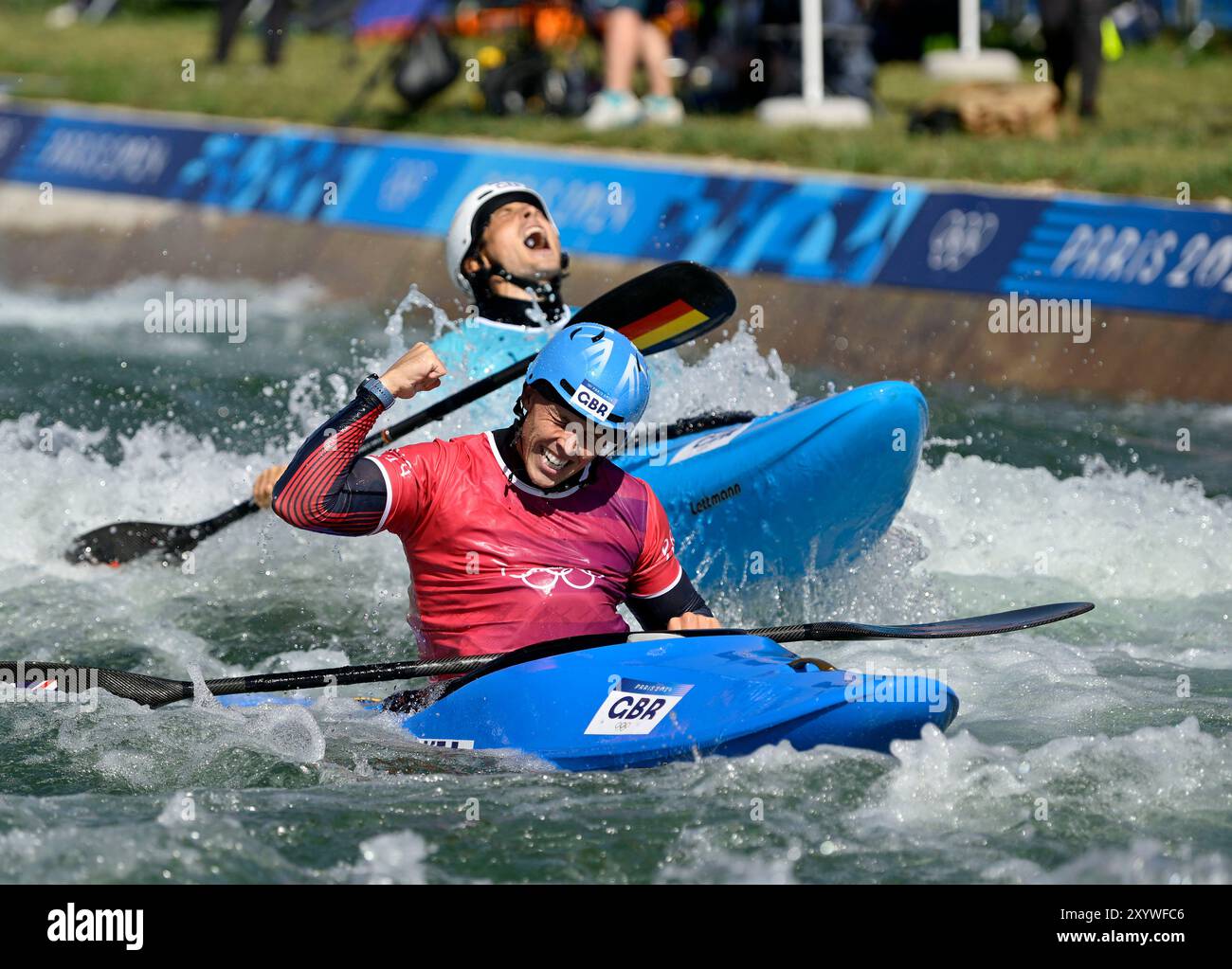 Paris, France. 05th Aug, 2024. Paris 2024 Olympic Games. Kayak Cross ...