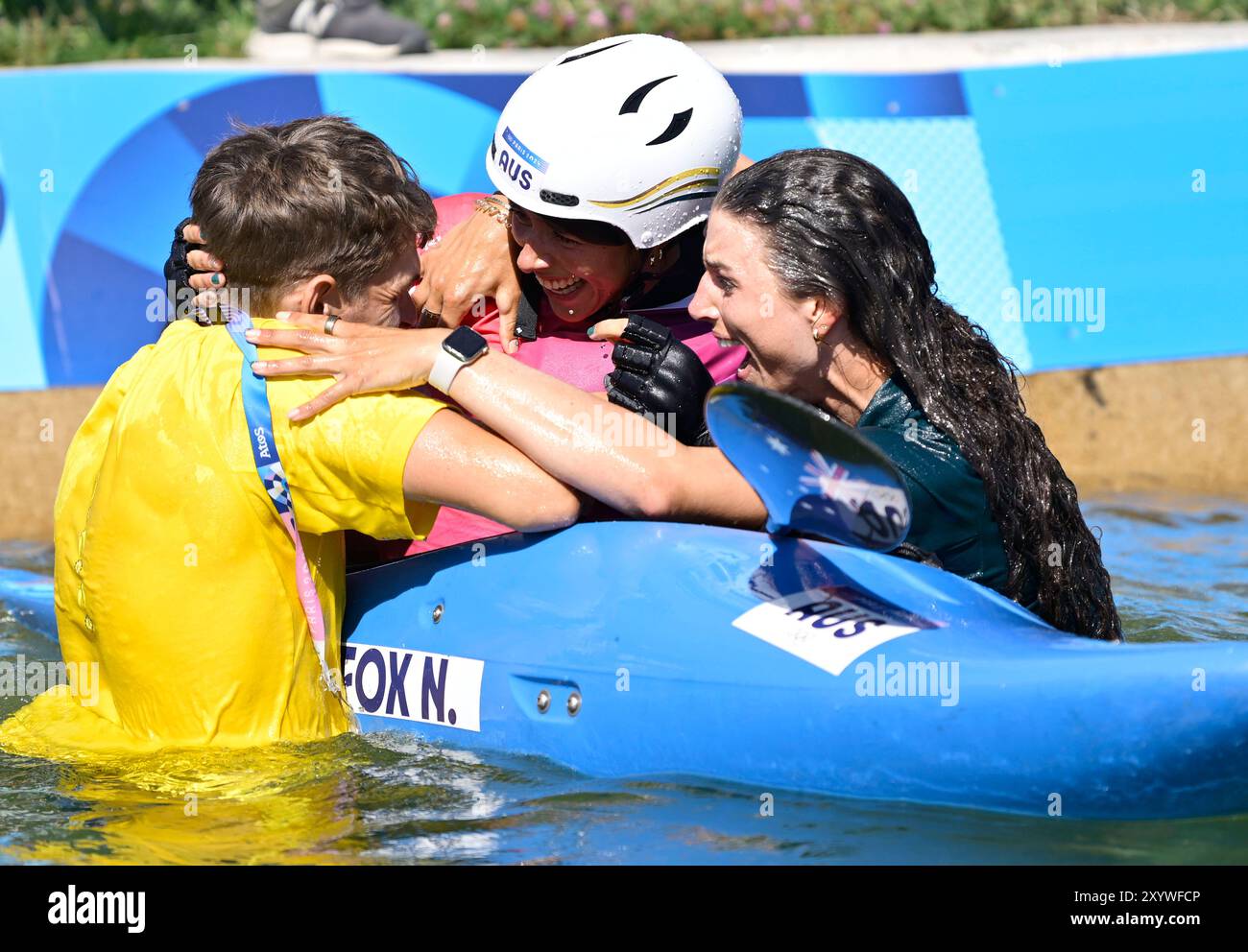 Paris, France. 05th Aug, 2024. Paris 2024 Olympic Games. Kayak Cross ...