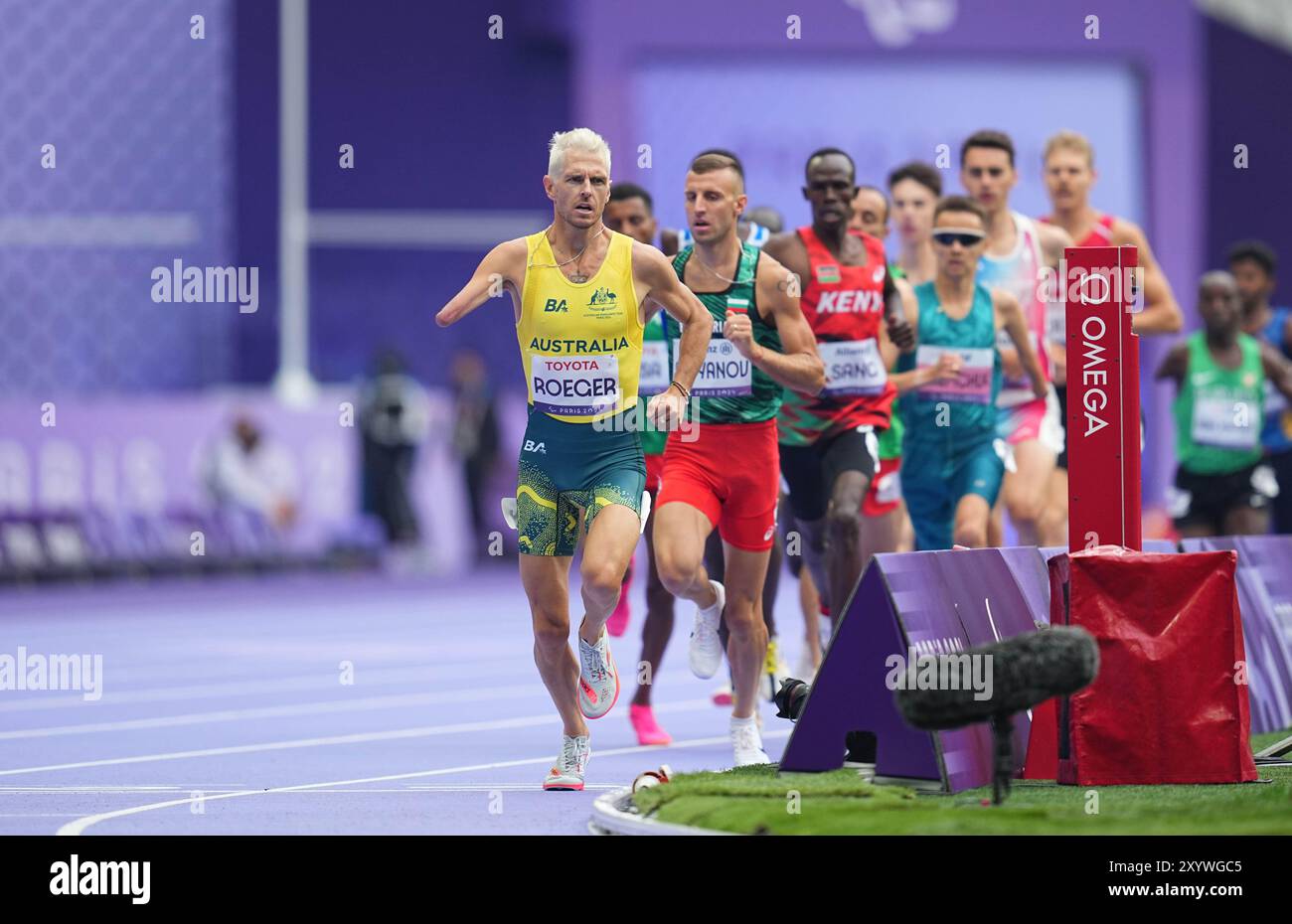 August 31 2024: Michael Roeger of Australia in action in Men's 1500m ...