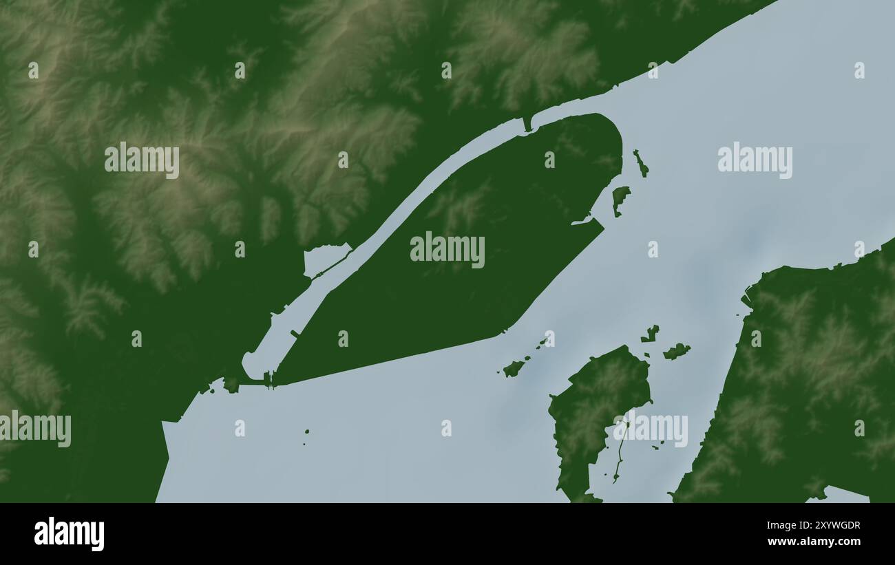 Outline map of meishan hi-res stock photography and images - Alamy