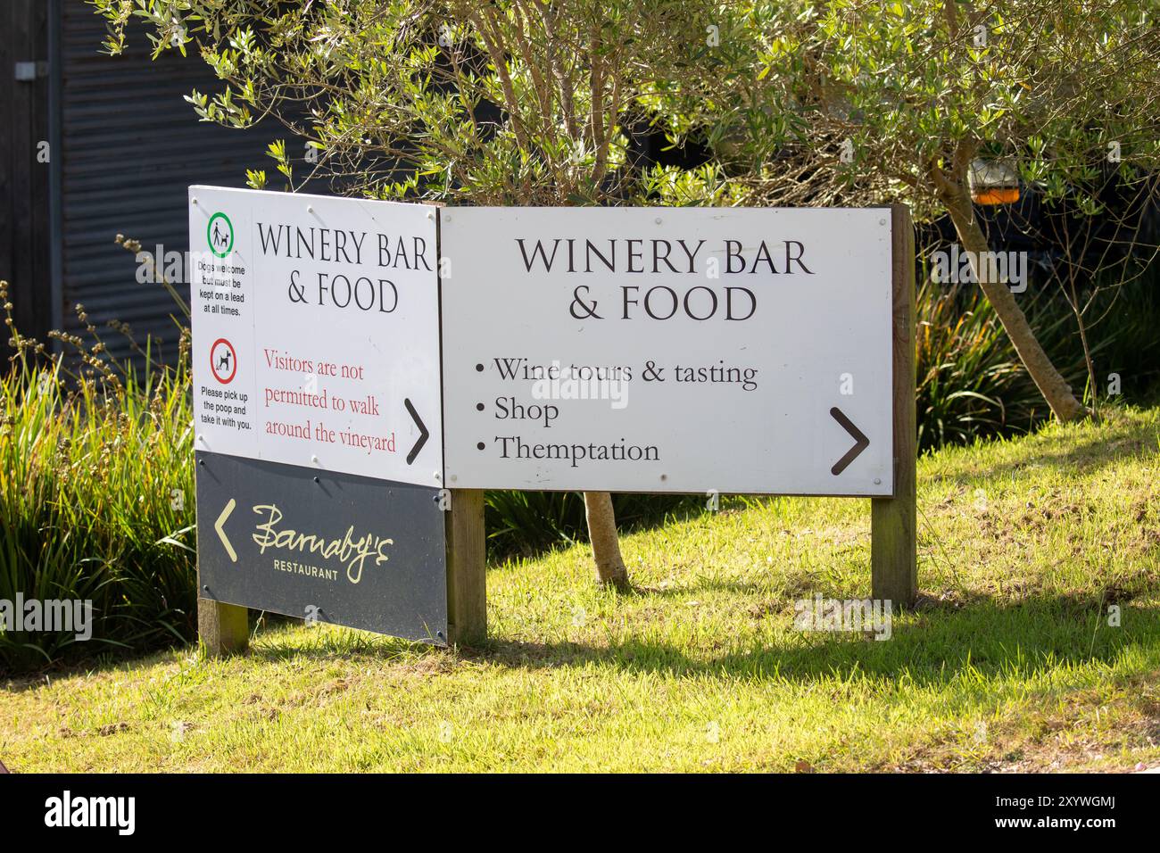 Entrance to Trevibban Mill Vineyard and Orchards, Padstow, Cornwall on ...