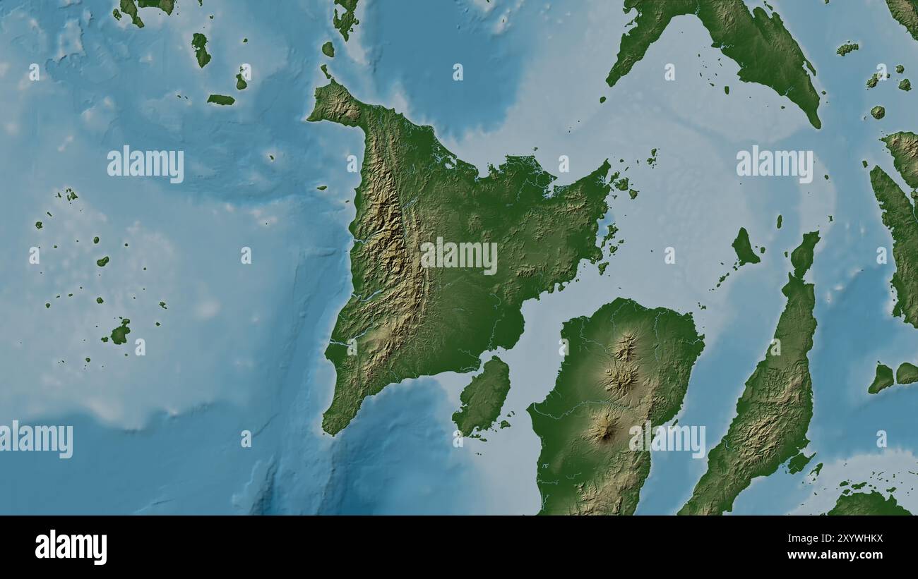 Island panay map hi-res stock photography and images - Alamy