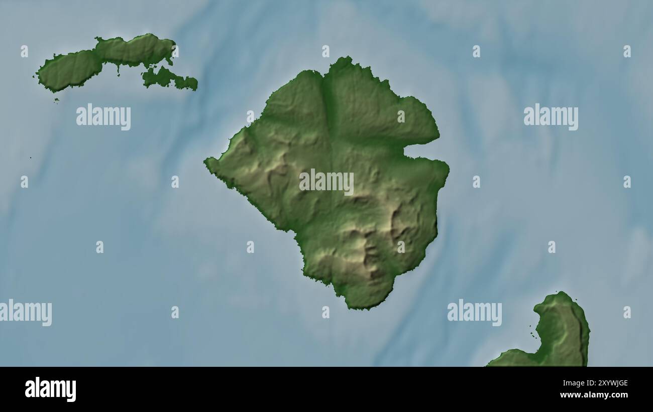 Isle of Rum in the Inner Seas off the West Coast of Scotland on a ...